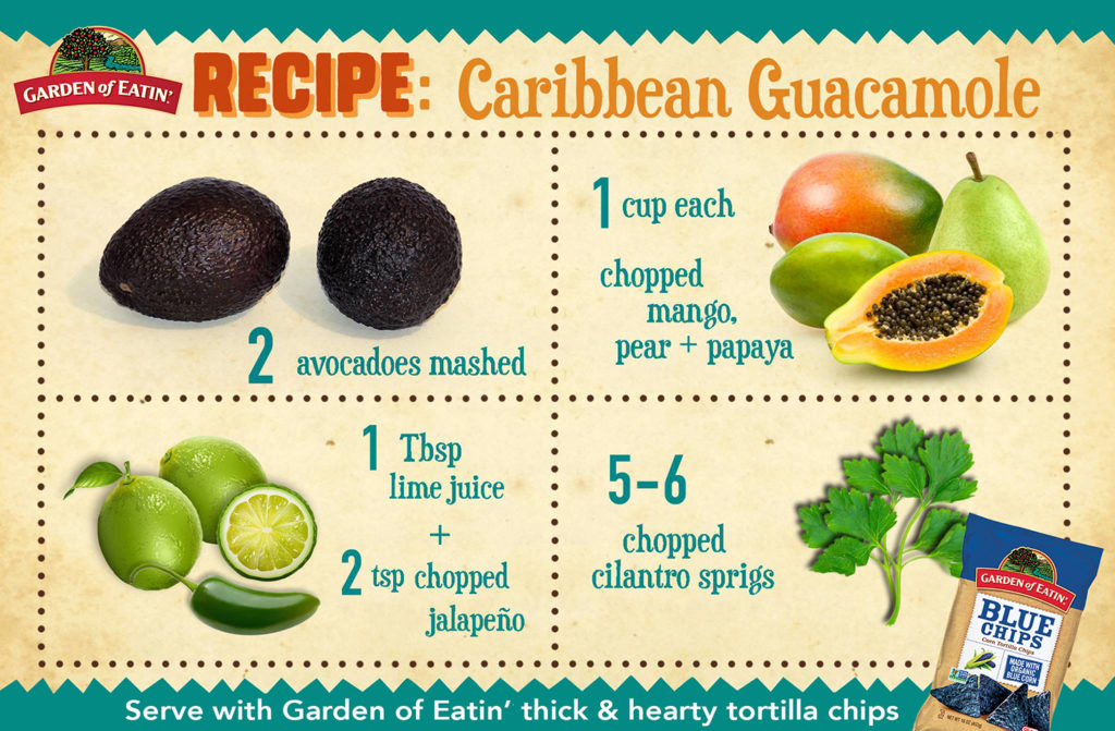 Caribbean Guacamole - Garden of Eatin'