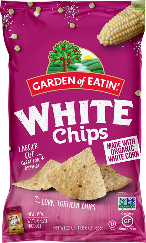 White Corn Tortilla Chips - Garden of Eatin'